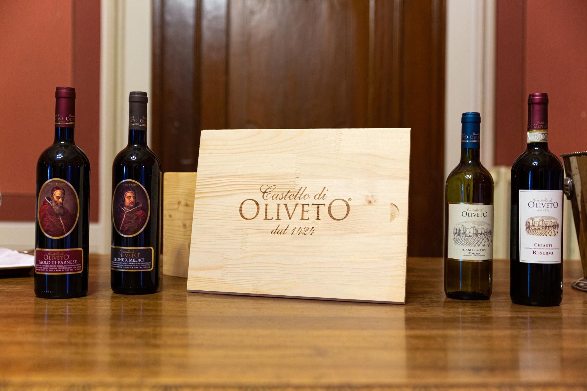The Tuscan wines from the Castello di Oliveto