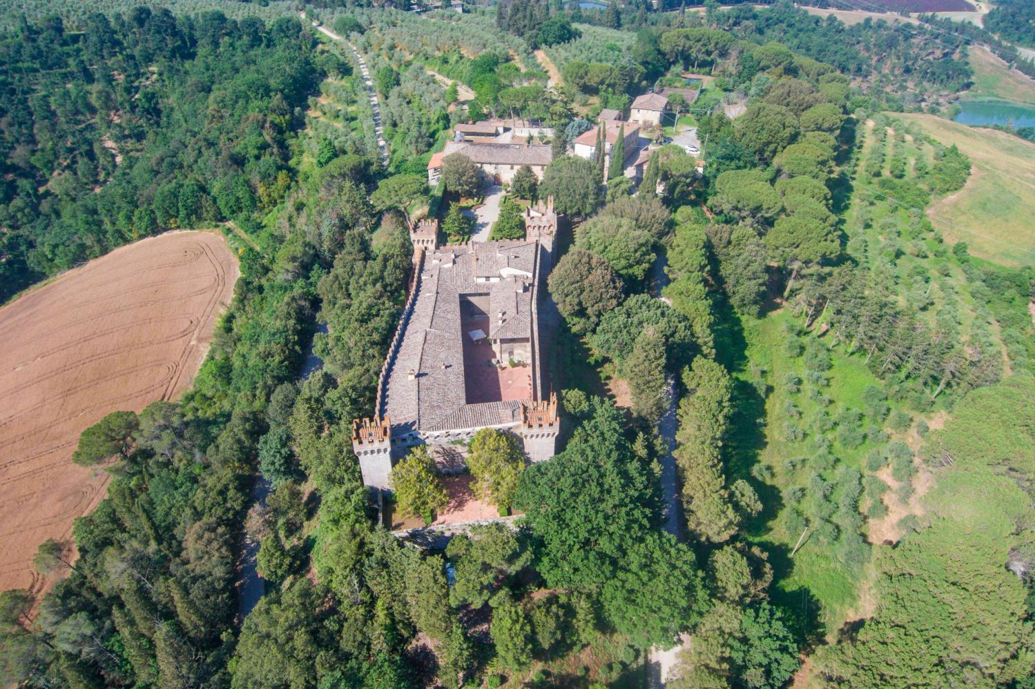 Oliveto Castle - Castelfiorentino, Florence - Chianti, Tuscany